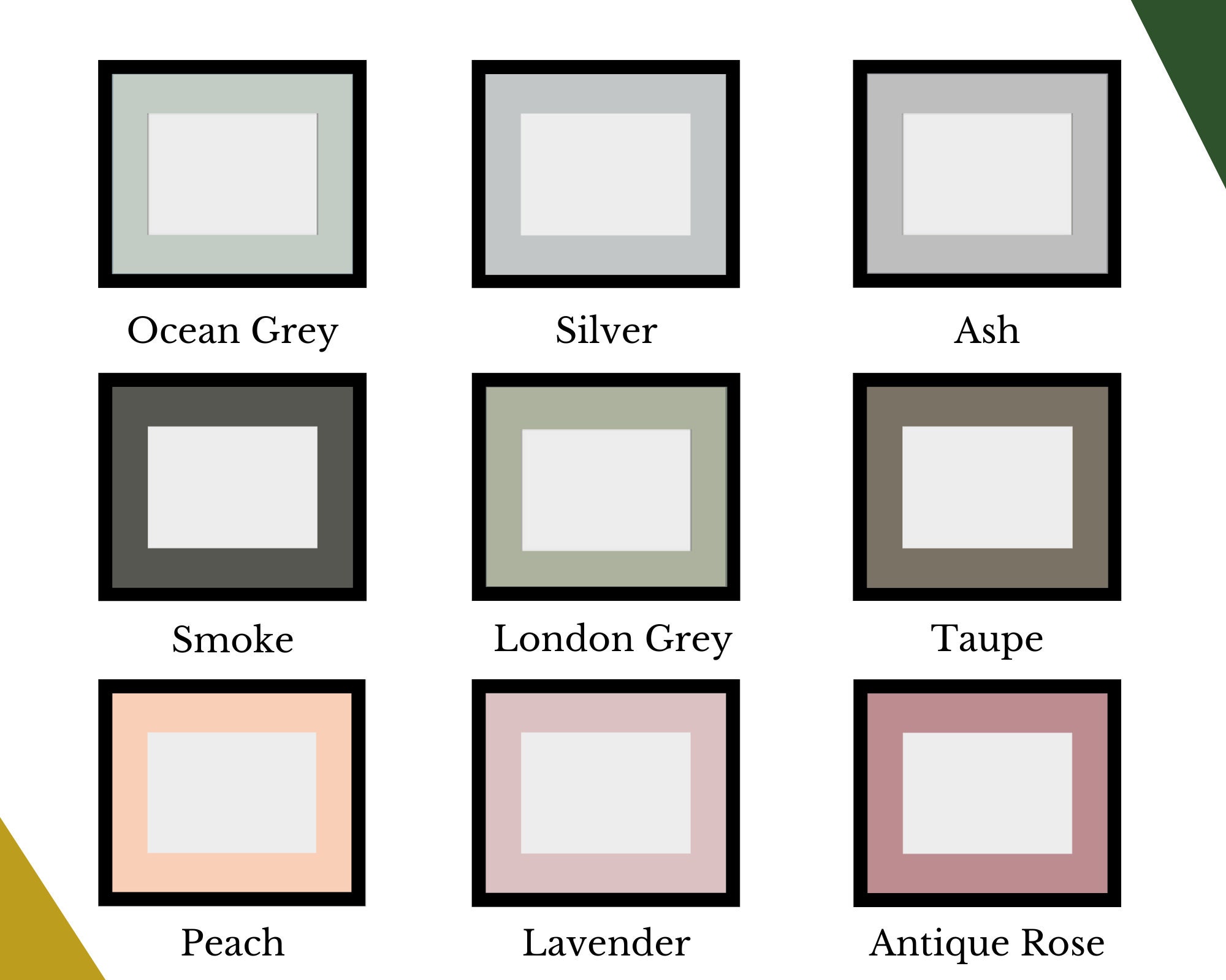 Custom Multiple Opening Single Mat Matboard for Picture and Certificate ...