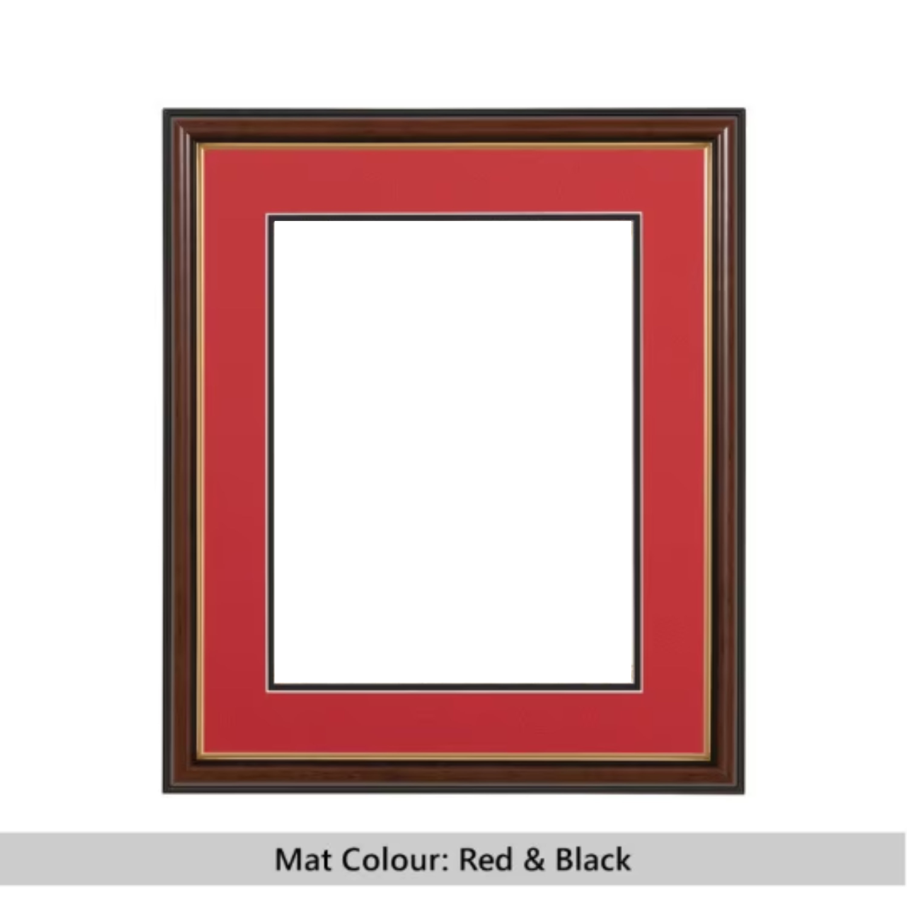Walnut and Gold Wood University Frame for Degrees, Certificates, Photos ...