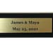 Custom Nameplate/plaque for Picture Framing (matboard Sold Separately ...