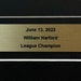 Custom Nameplate/plaque for Picture Framing (matboard Sold Separately ...