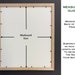 Custom Multiple Opening Single Mat Matboard for Picture and Certificate ...