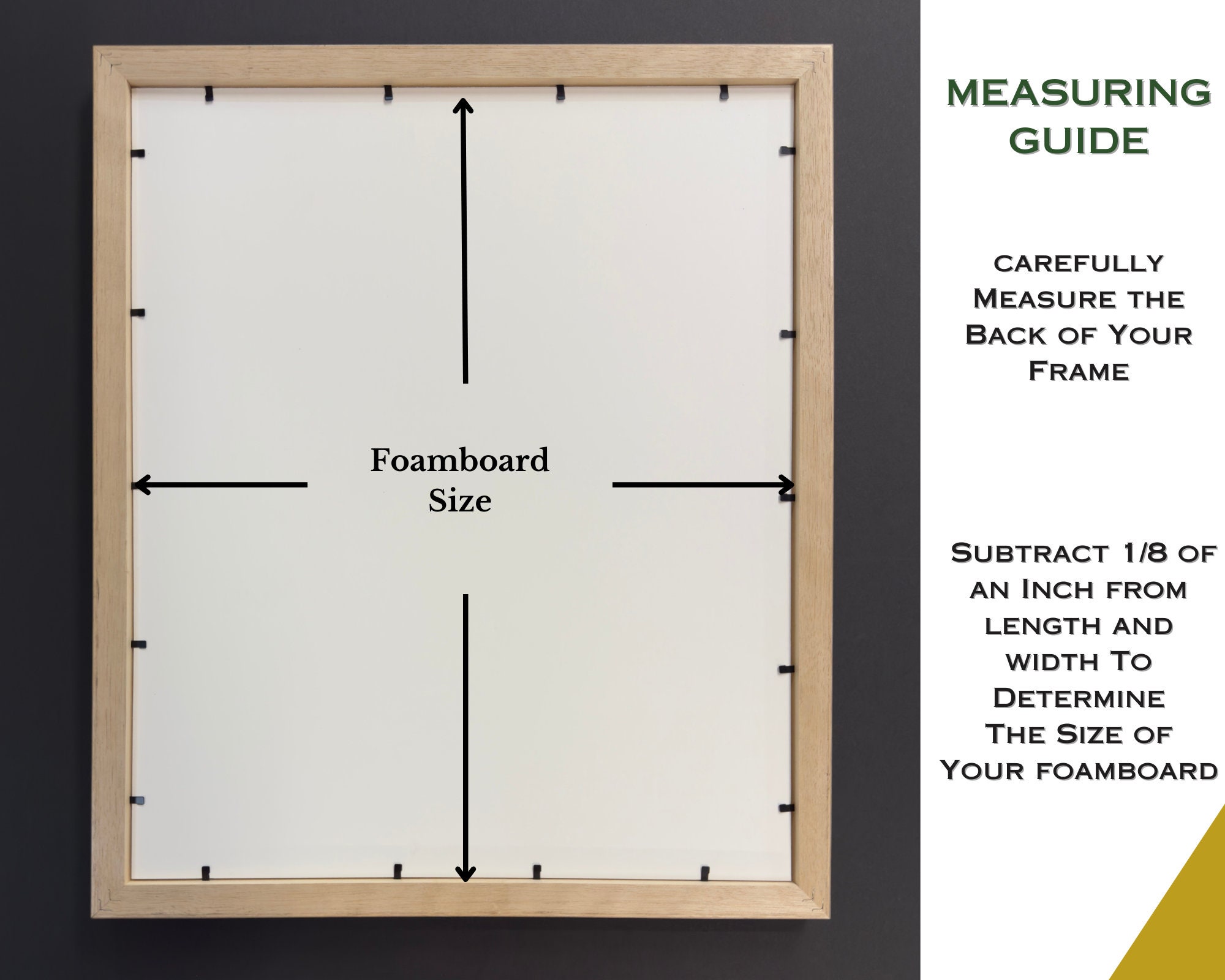 Acid-free Foamboard Backing for Picture Frames - Etsy