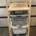 Double Top Shelf Laundry Tower - Etsy