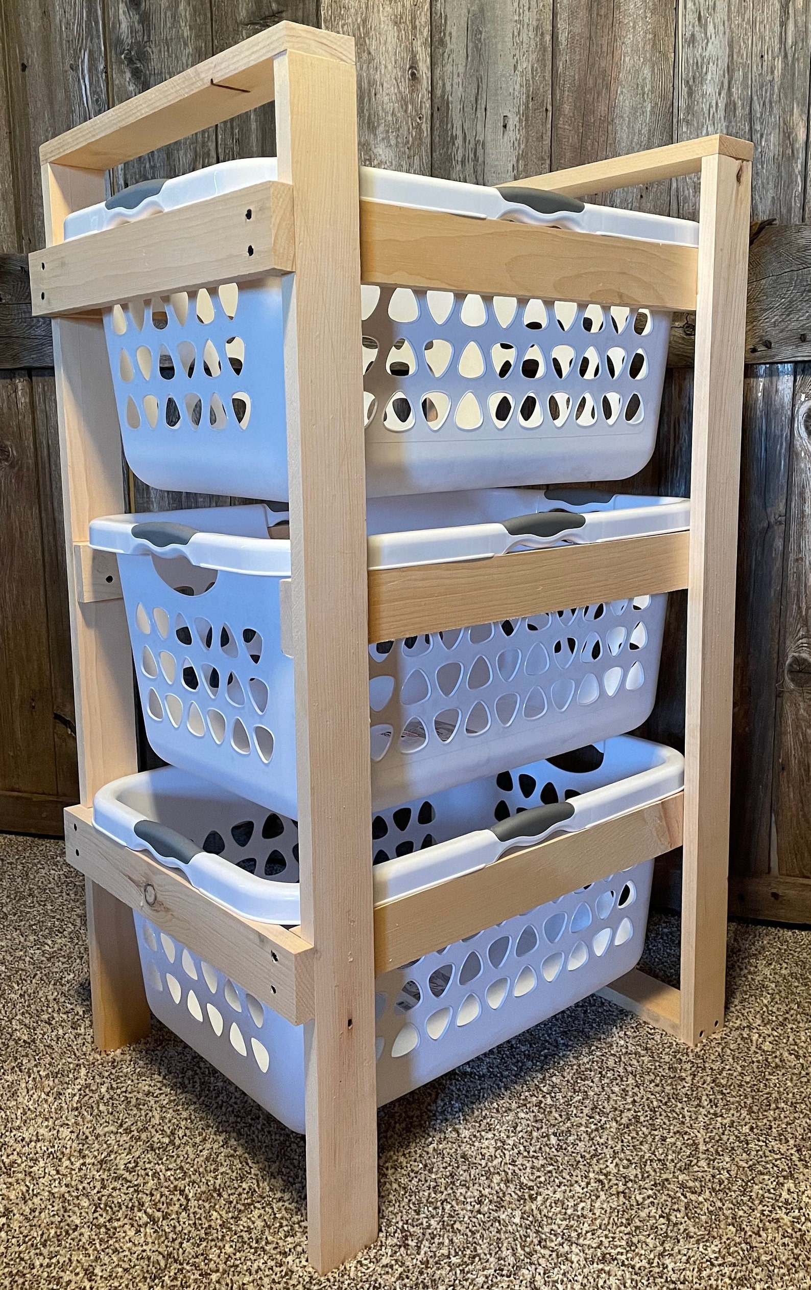Laundry Basket Organizer - Etsy