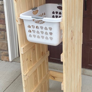 5 High Laundry Basket Tower. - Etsy