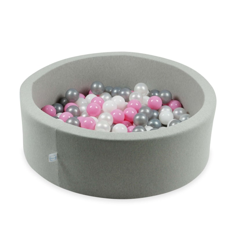 Ball Pit 200 Balls Included Light Grey - Etsy