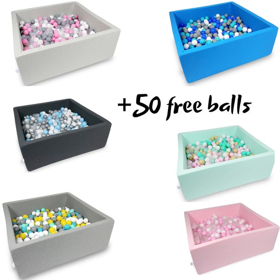XL 110x110x40 Large Set 600 Balls Many Colors - Etsy