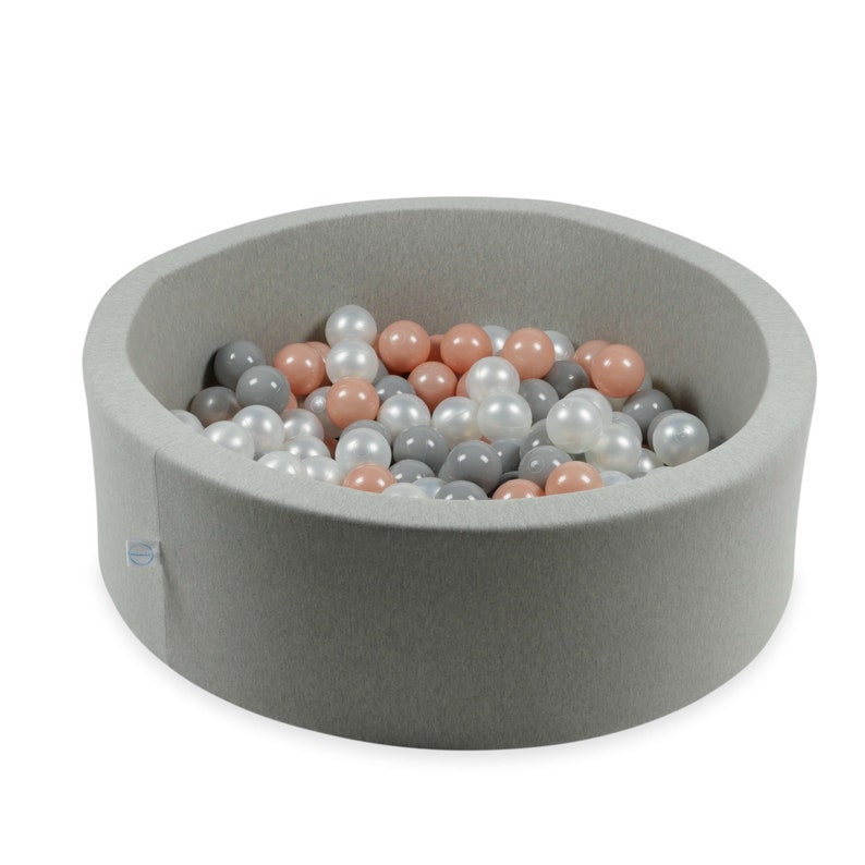 Ball Pit 200 Balls Included Light Grey - Etsy