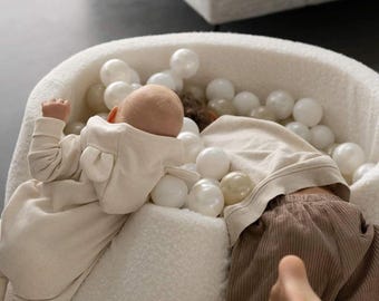 Ball Pit 200 Balls Included Beige Jersey - Etsy