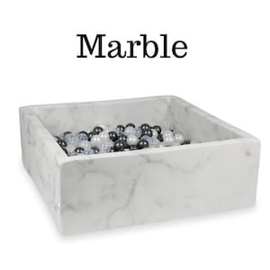 XL 110x110x40 Large Set, 600 Balls Many Colors Ball-pit Square Baby ...