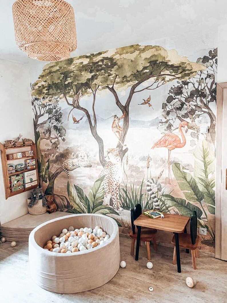 Cotton Velvet Beige Pit Round 400 Balls Included Baby Foam - Etsy