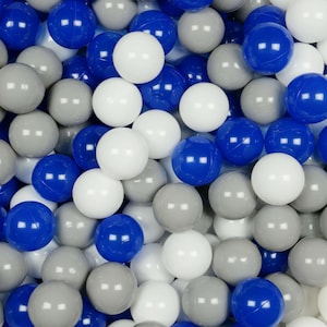 1000 Balls for Ballpit, 35 Colors - 2.76" (7 Cm), Plastic Balls, Non ...