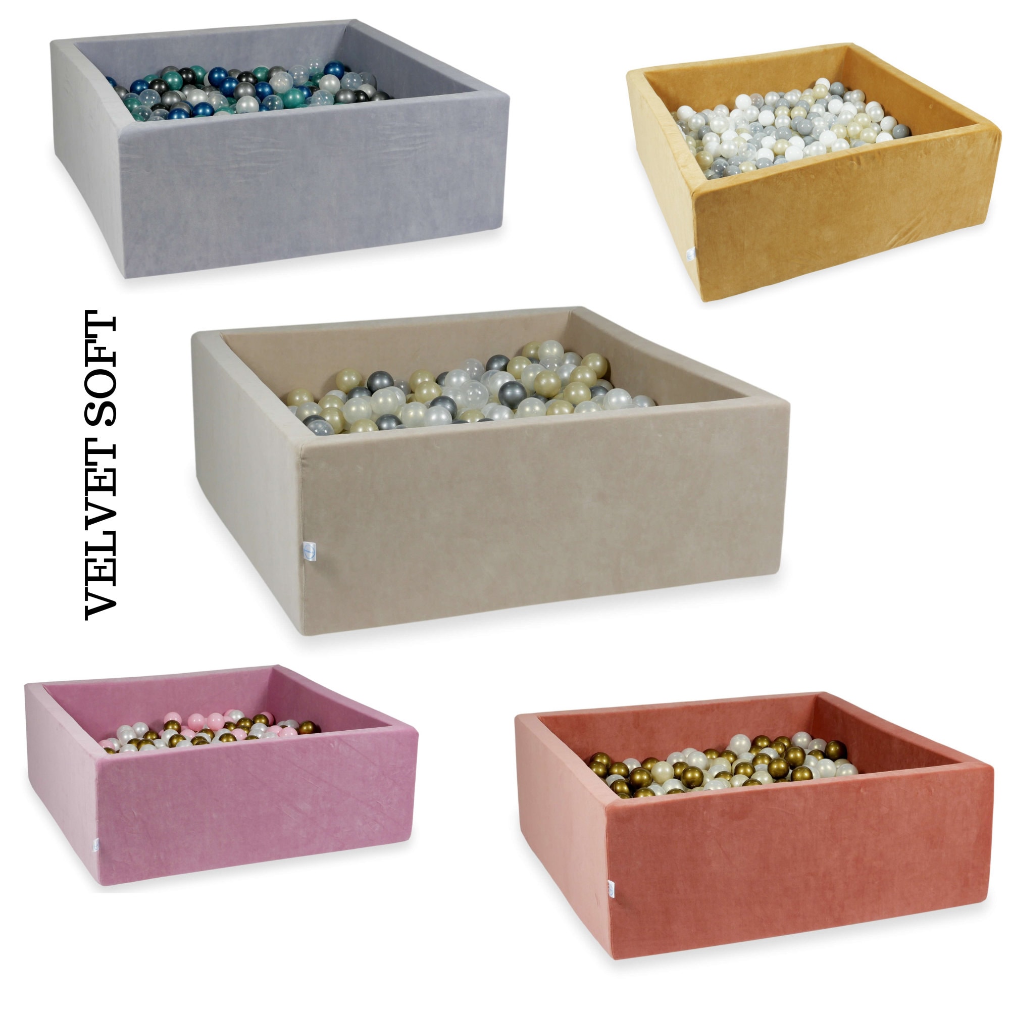 XL 110x110x40 Large Set 600 Balls Many Colors - Etsy