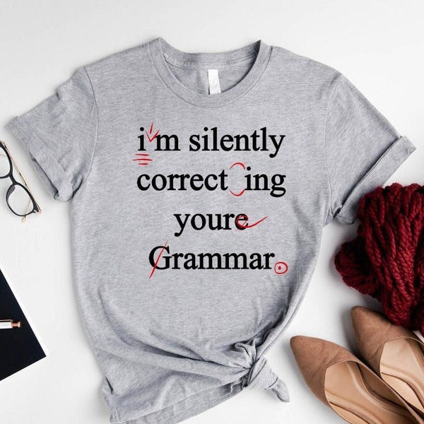 Funny Grammar Shirt - Etsy