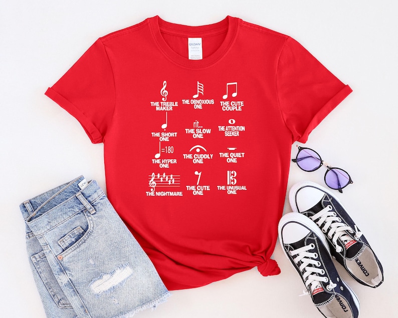 Musical Notes Definition T-shirt, Funny Music Teacher Gift - Etsy