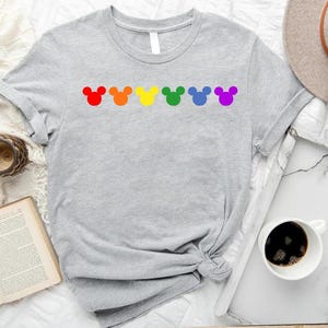 Mickey Head LGBTQ Shirt,trans Rights Shirt,disney Gay Pride Shirt ...