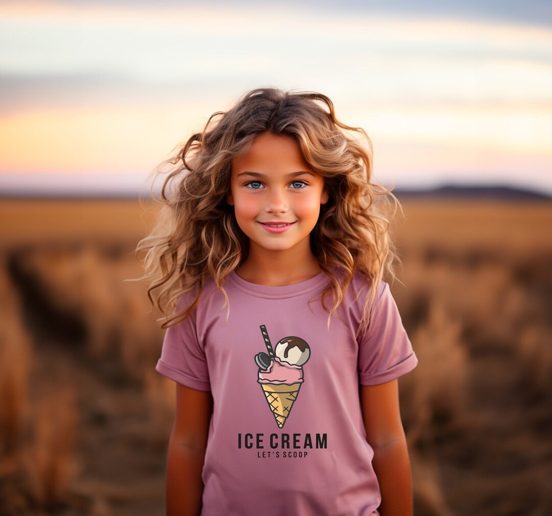 Ice Cream Cone With Wafer and Oreo Toddler Shirt, National Oreo Day ...
