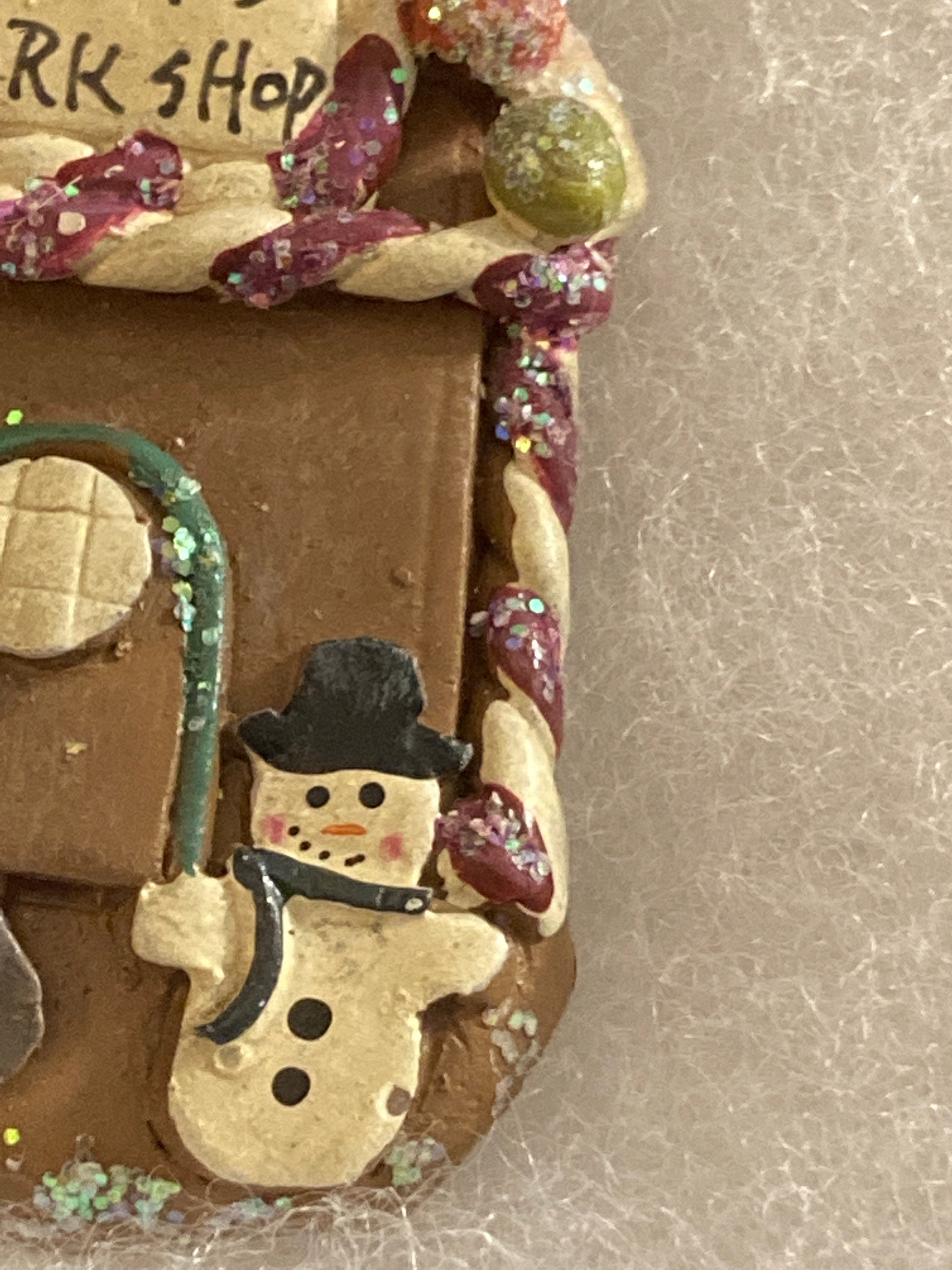 Vintage Gingerbread House Pin. Handmade Artisan Eclectic - Etsy