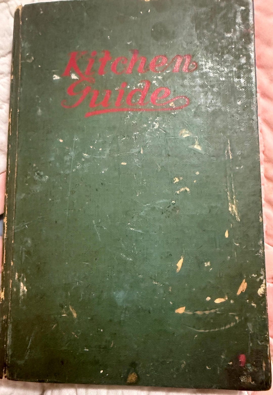 Vintage 1930s Kitchen Guide Cookbook – the Bunting System | Household ...