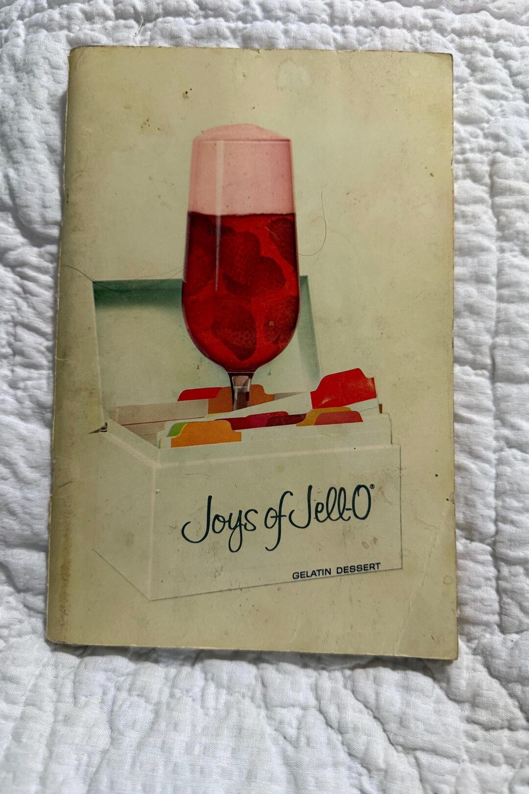 1963 “joys of Jell-o” Cookbook – Mid-century Retro Gelatin Recipes ...