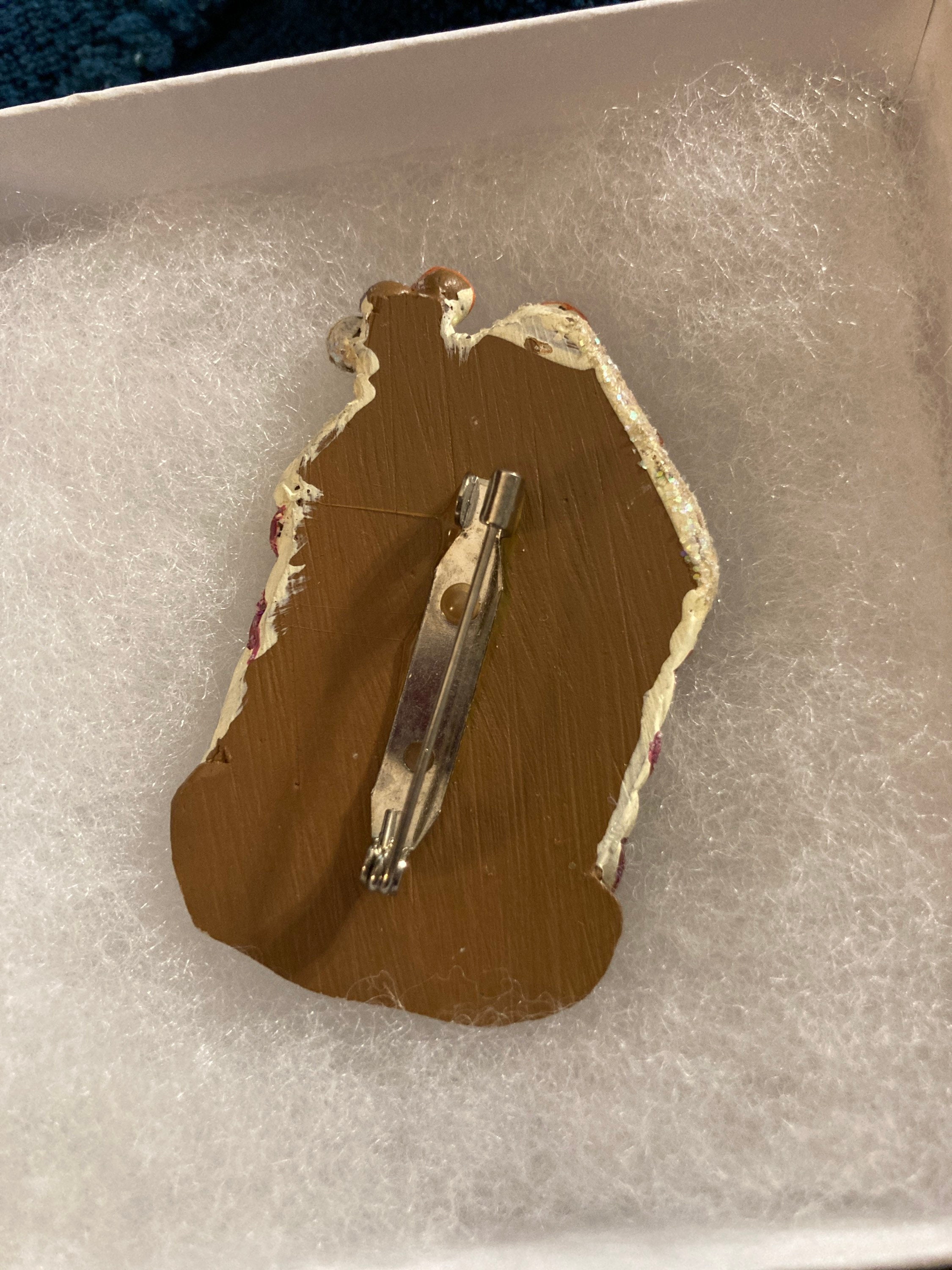 Vintage Gingerbread House Pin. Handmade Artisan Eclectic - Etsy