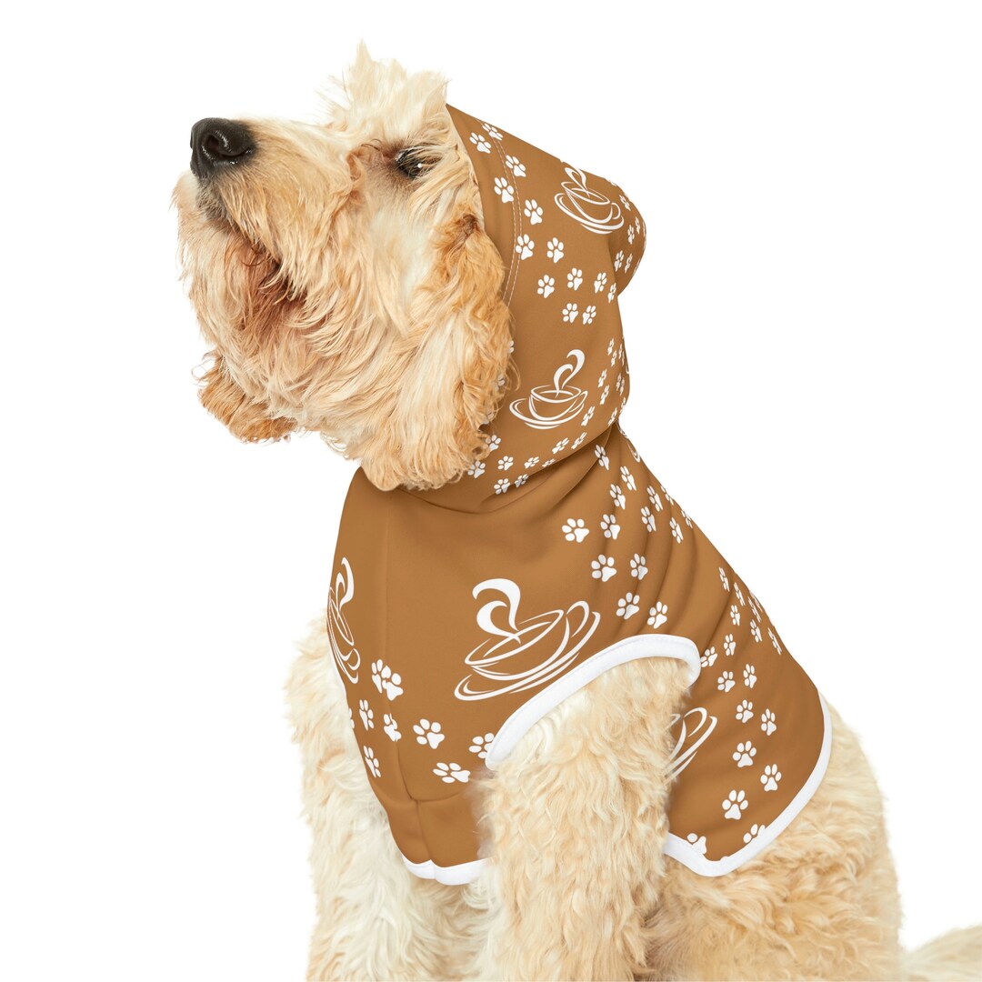 Pups and Cups Dog Hoodie, Coffee Lover Gift - Etsy