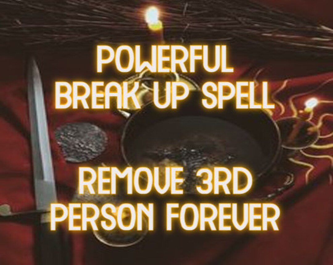 Poweful Break up Spell Black Magic Fast Results - Etsy