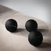 Glass Coffee Table, Solid Wood Ball Feet, Wood Ball, Marble Coffee ...