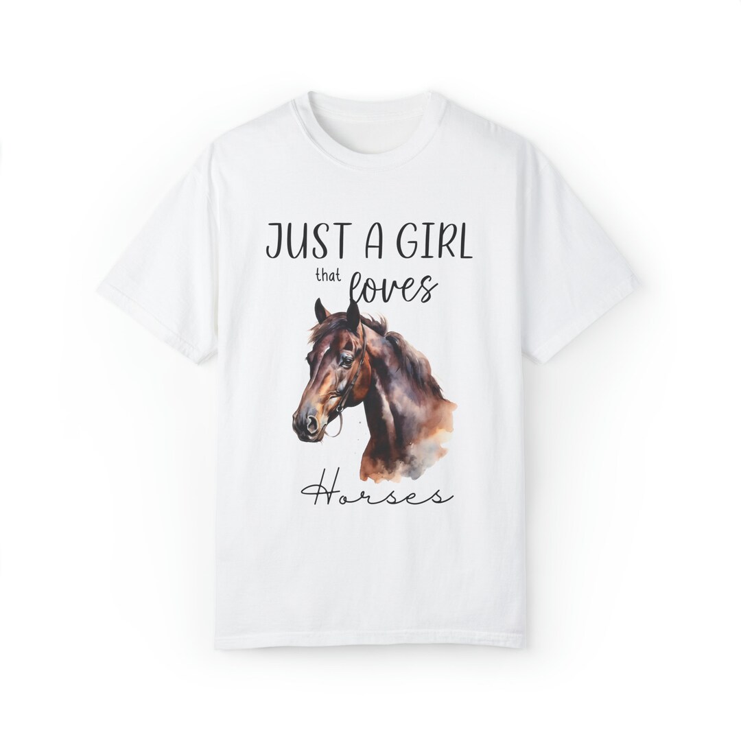 Horse Shirt Horse Girl Shirt Horse Lover Shirt Custom Horse - Etsy