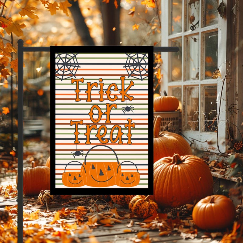 Halloween Flags - Etsy