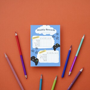 Printable Reward Chart Kids Reward Chart Xbox Reward Chart - Etsy