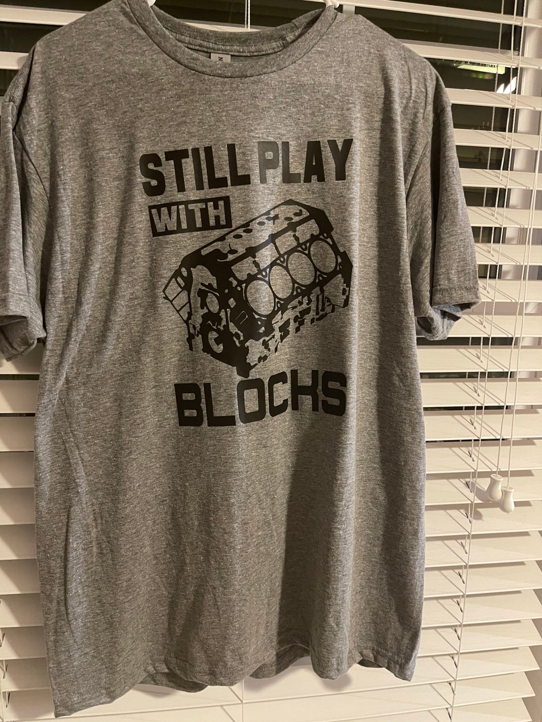 Mens Still Play With Blocks Shirt - Etsy
