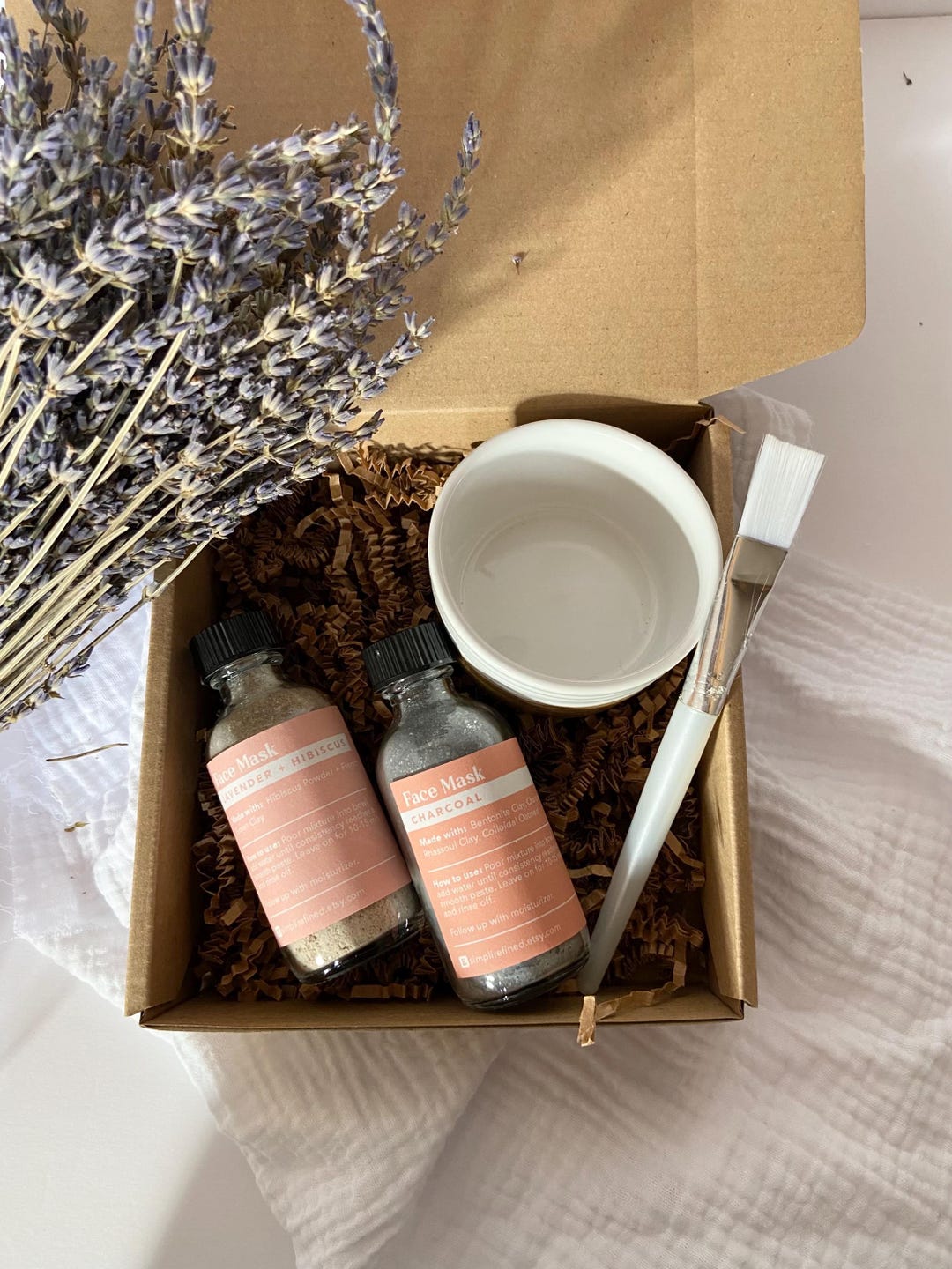 Spa Gift Set / Face Mask Gift Set / Spa Kit for Women / Self Care Kit ...