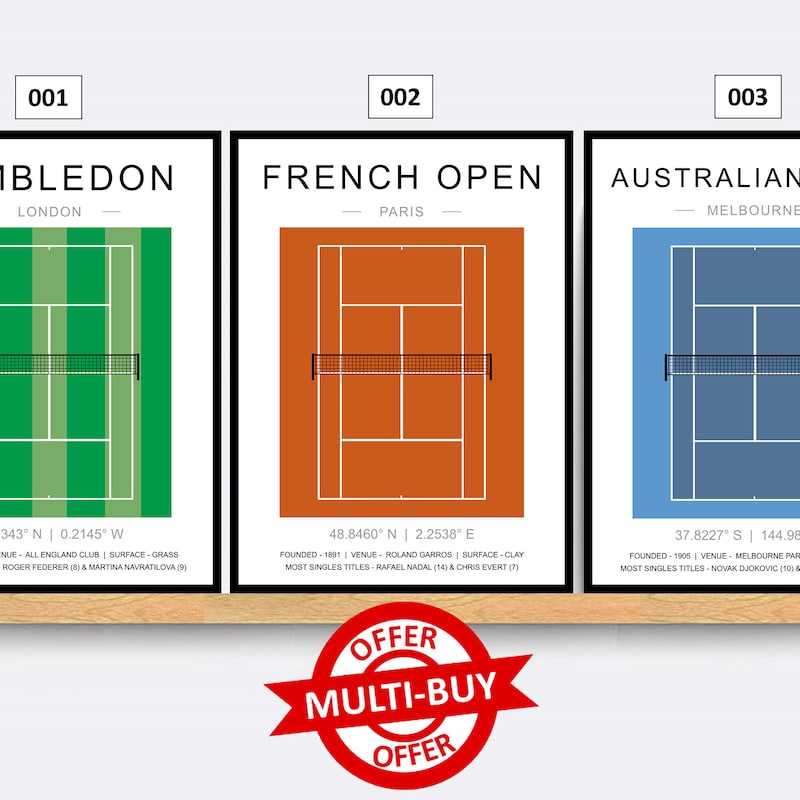 Tennis Print - Etsy
