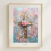 Jesus Christ Resurrection, Easter Printable Digital Oil Painting ...