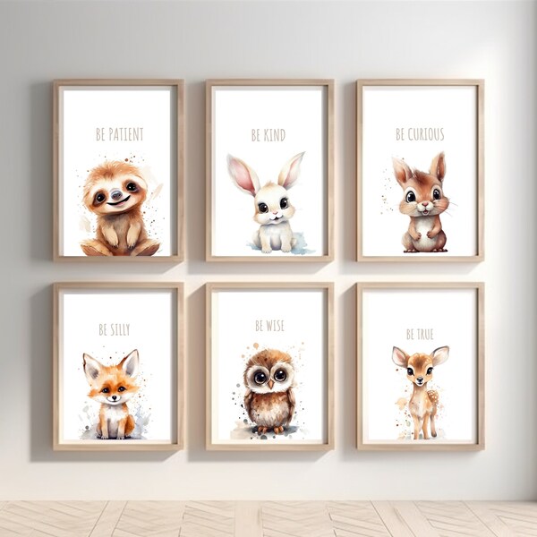 Woodland Friends - Etsy