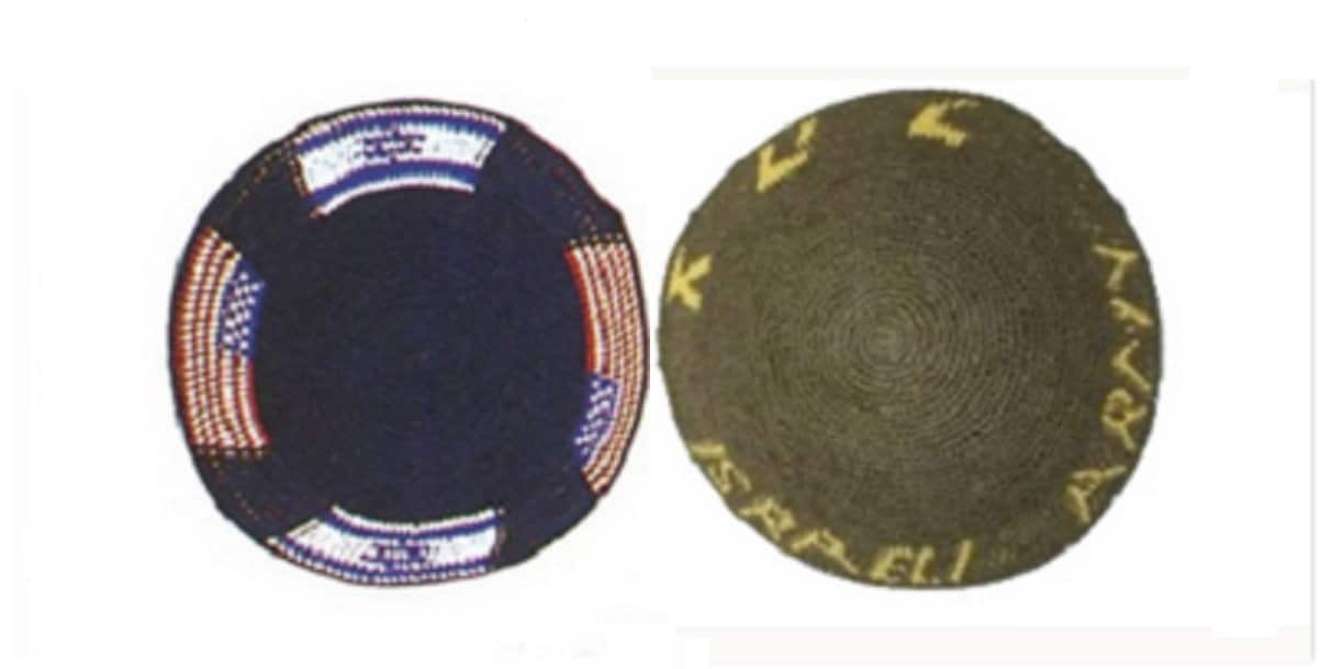 Knitted American/israeli Flag Tzahal (israeli Army) or Army Khaki ...