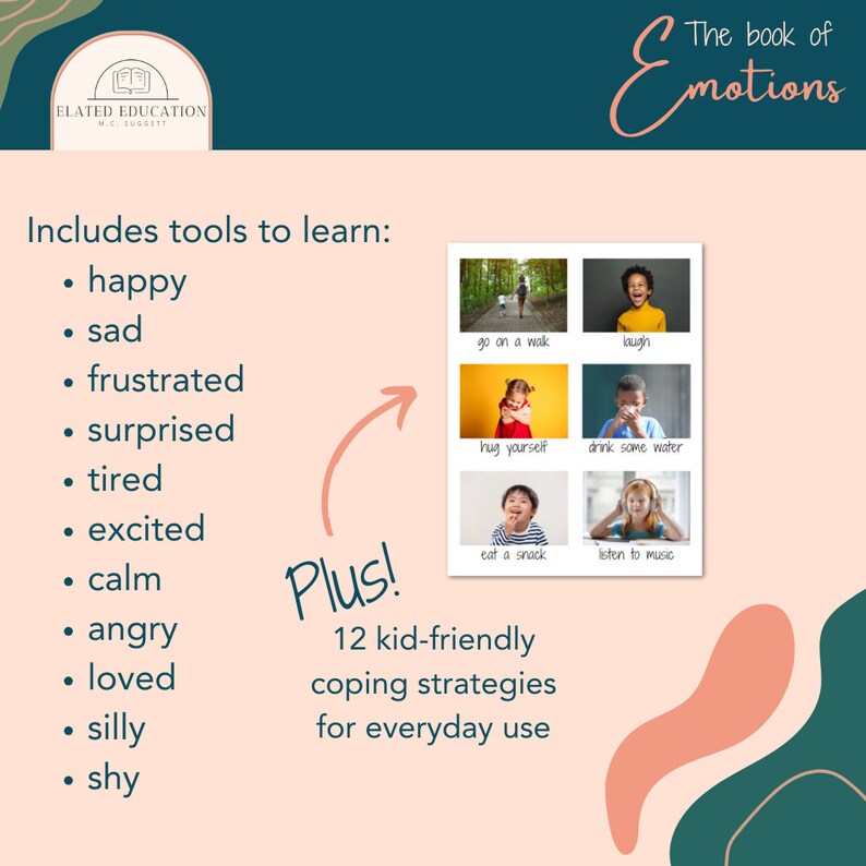 Emociones para los más pequeños, SEL para niños pequeños y preescolares ...