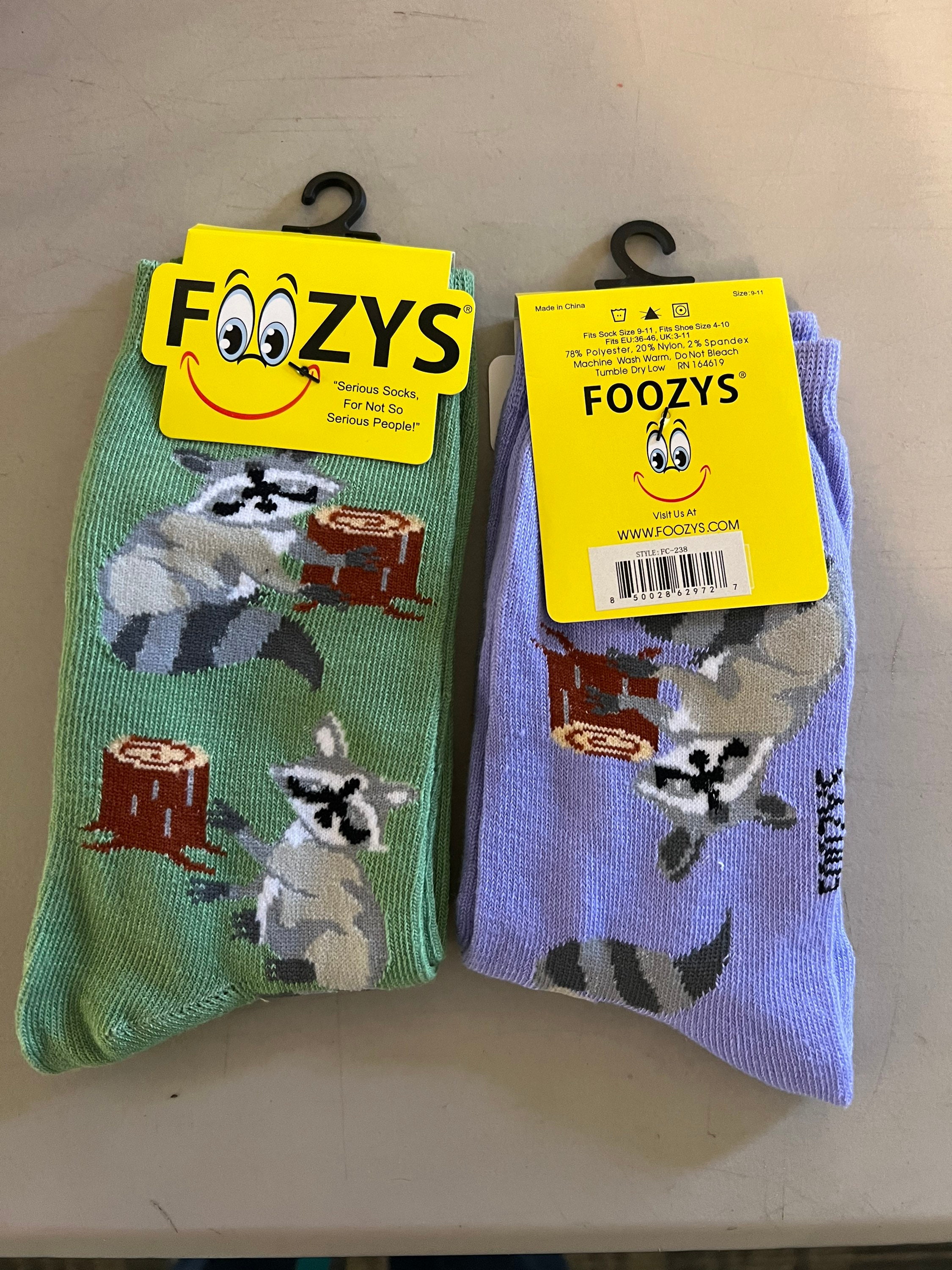 Raccoon Socks - Etsy