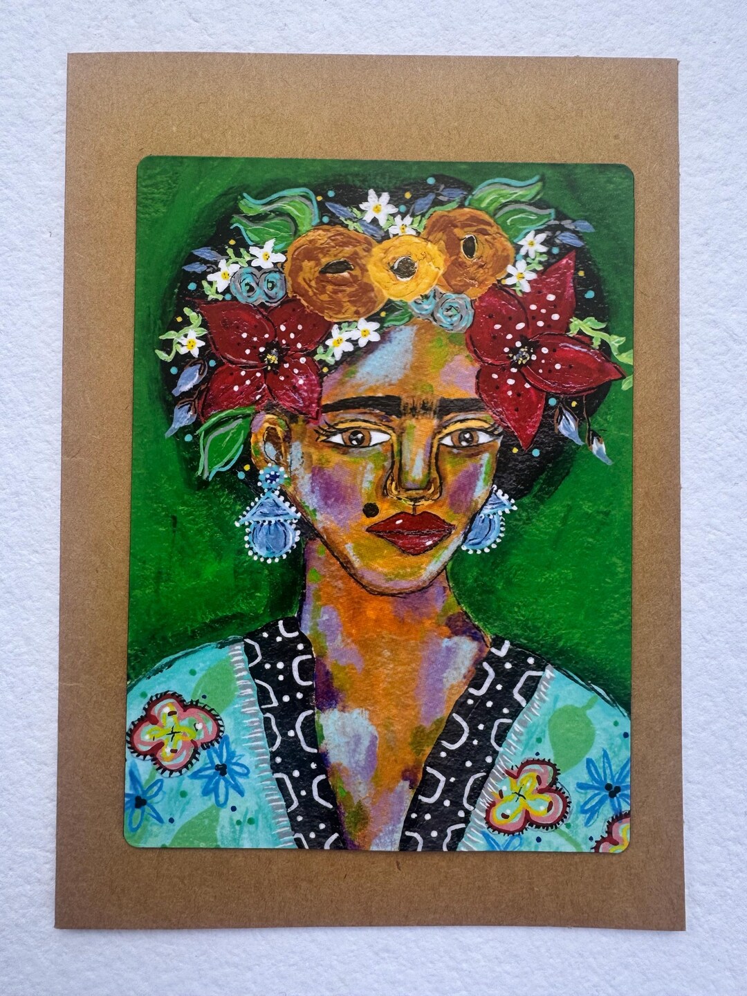 Magnetic Notecard Set – Icons | Colorful Art Magnets | Handmade ...