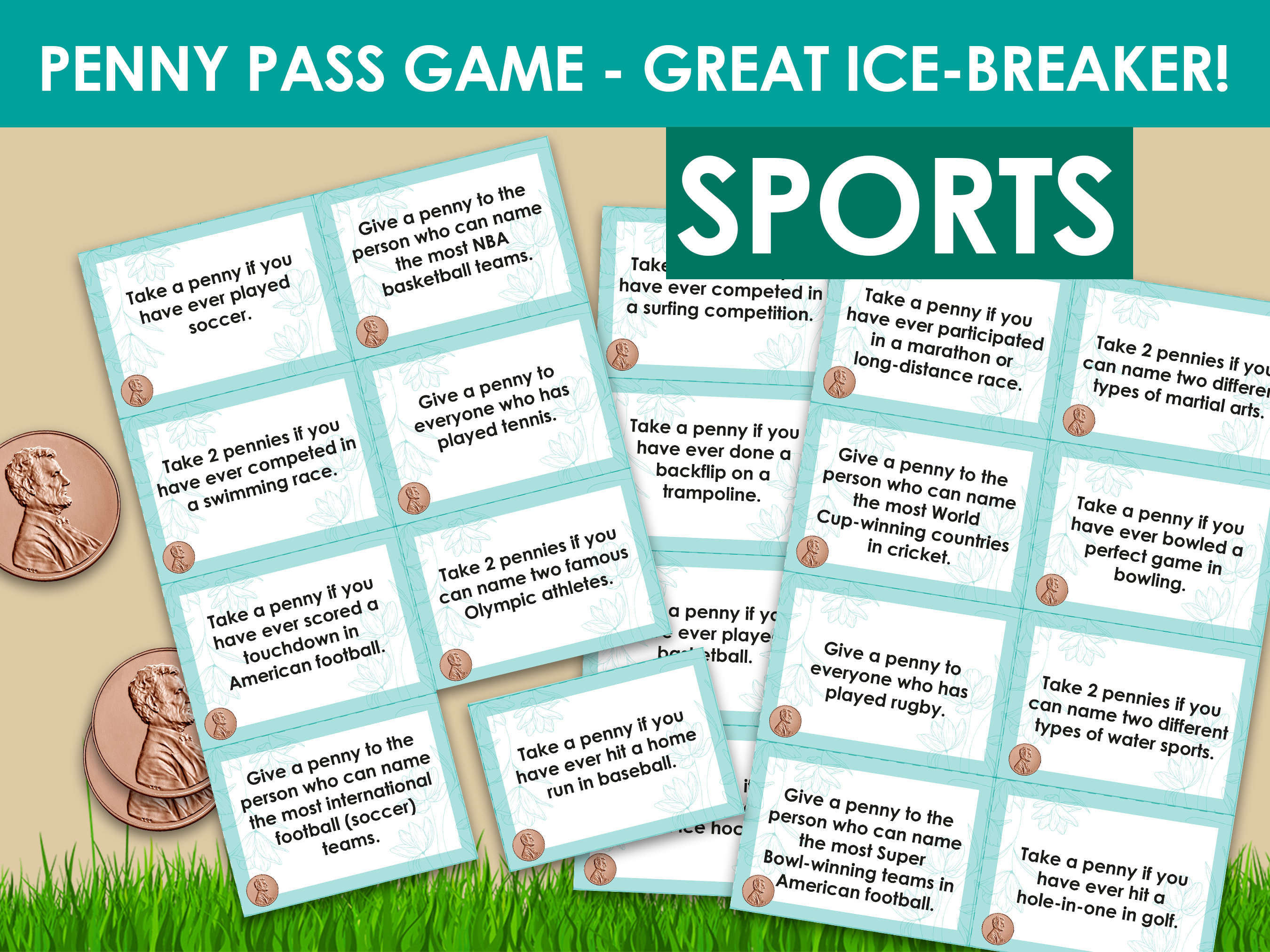 Penny Pass Game Sports for Seniors With Alzheimer's, Memory Care, and ...