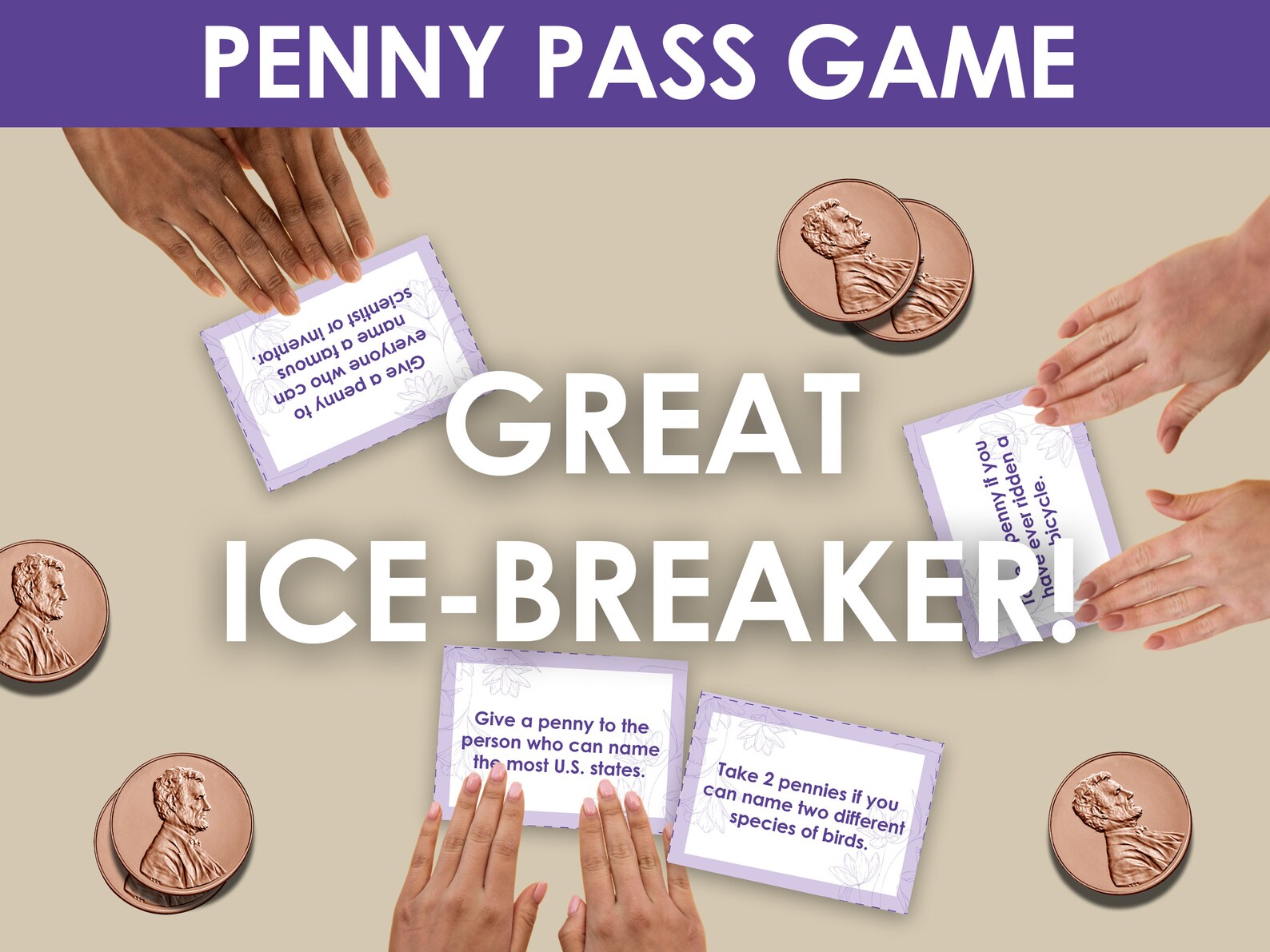 Penny Pass Game for Seniors With Alzheimer's, Memory Care, and Dementia ...