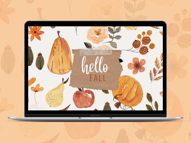 Hello Fall Desktop Wallpaper | Hello Fall Laptop Wallpaper | Fall ...