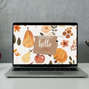Hello Fall Desktop Wallpaper | Hello Fall Laptop Wallpaper | Fall ...