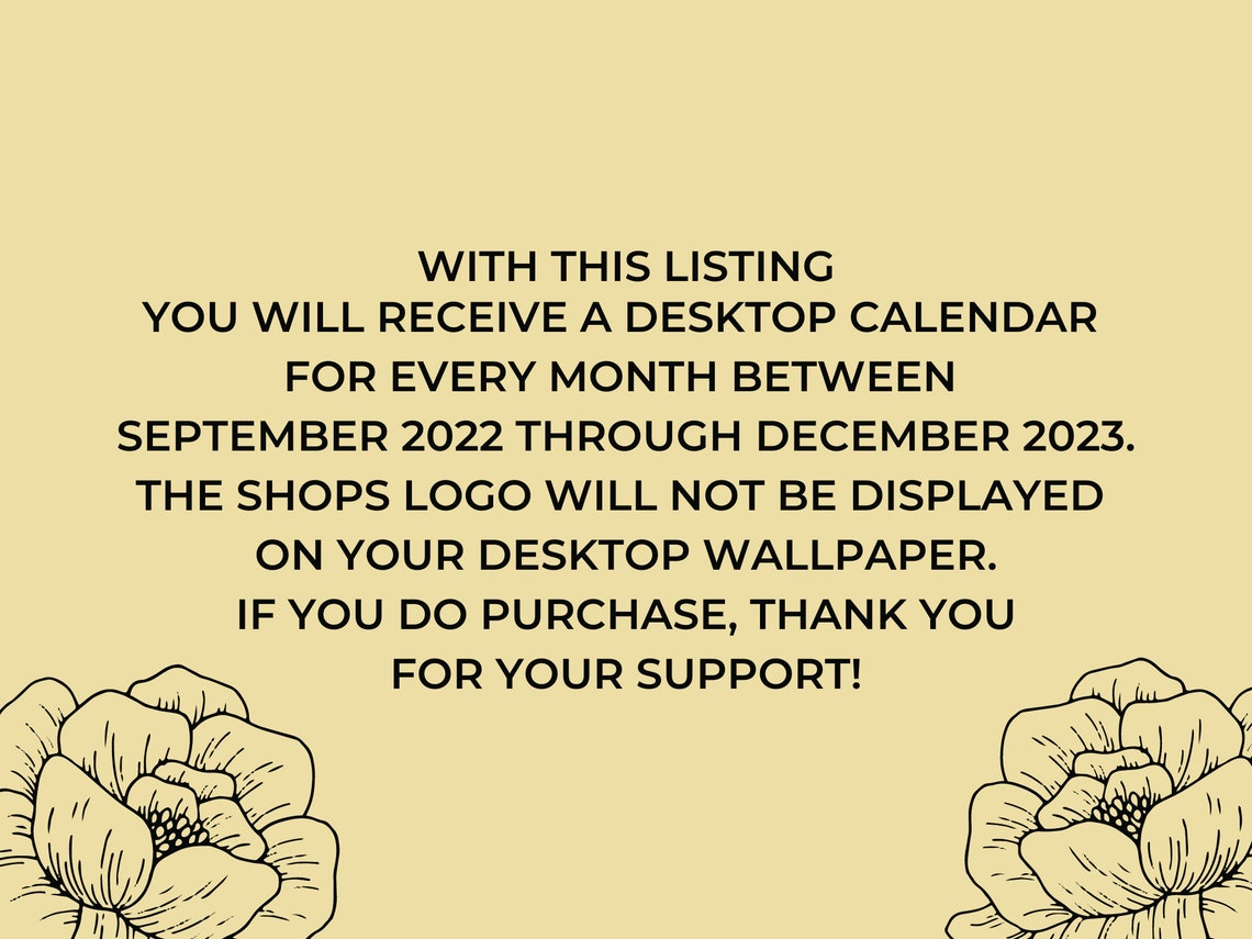 Minimalist Floral Desktop Wallpaper | Calendar Desktop Wallpaper ...