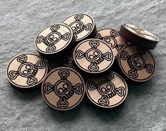 Skull Tokens - Etsy