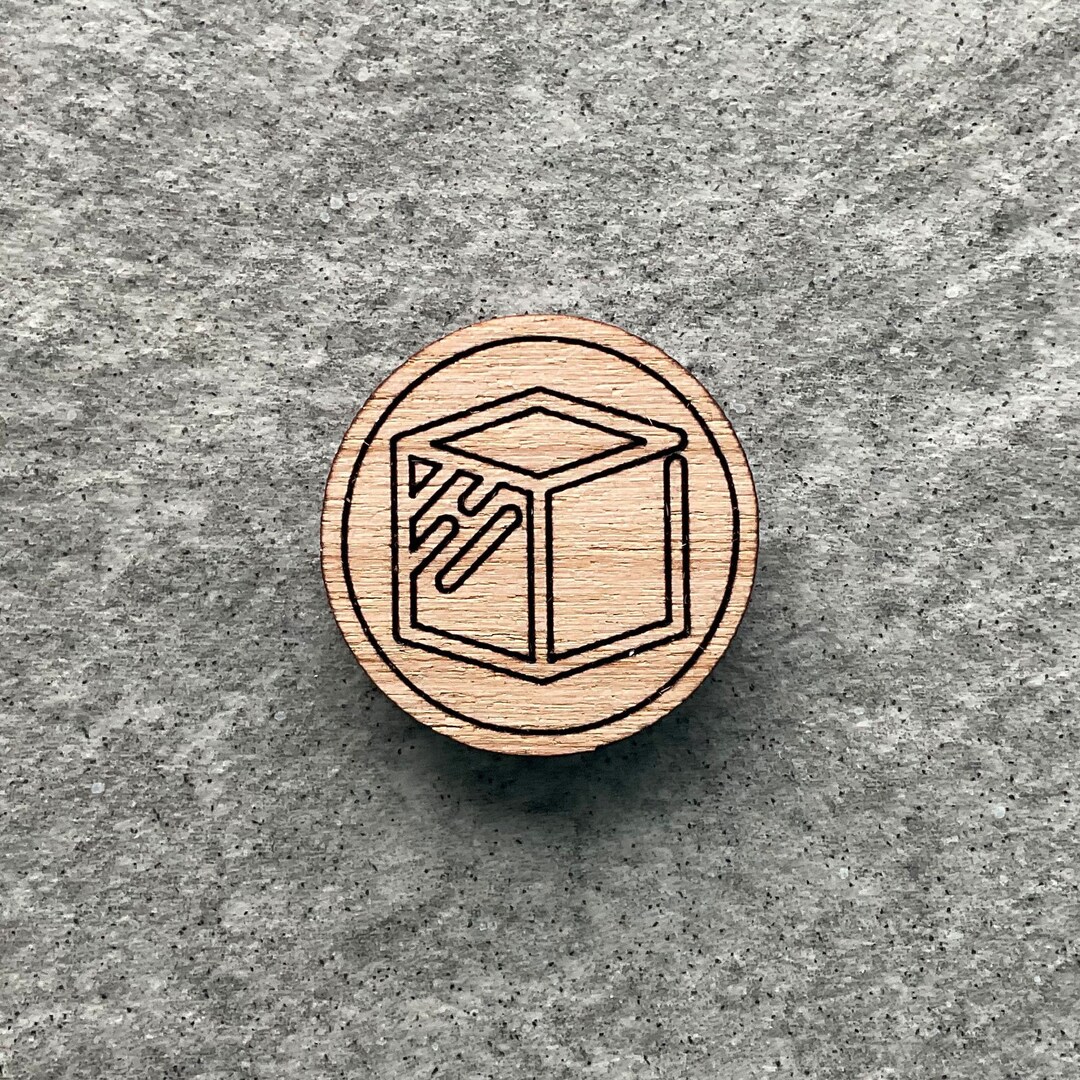 10x Resource Block Tokens 20mm Cherry Wood - Etsy