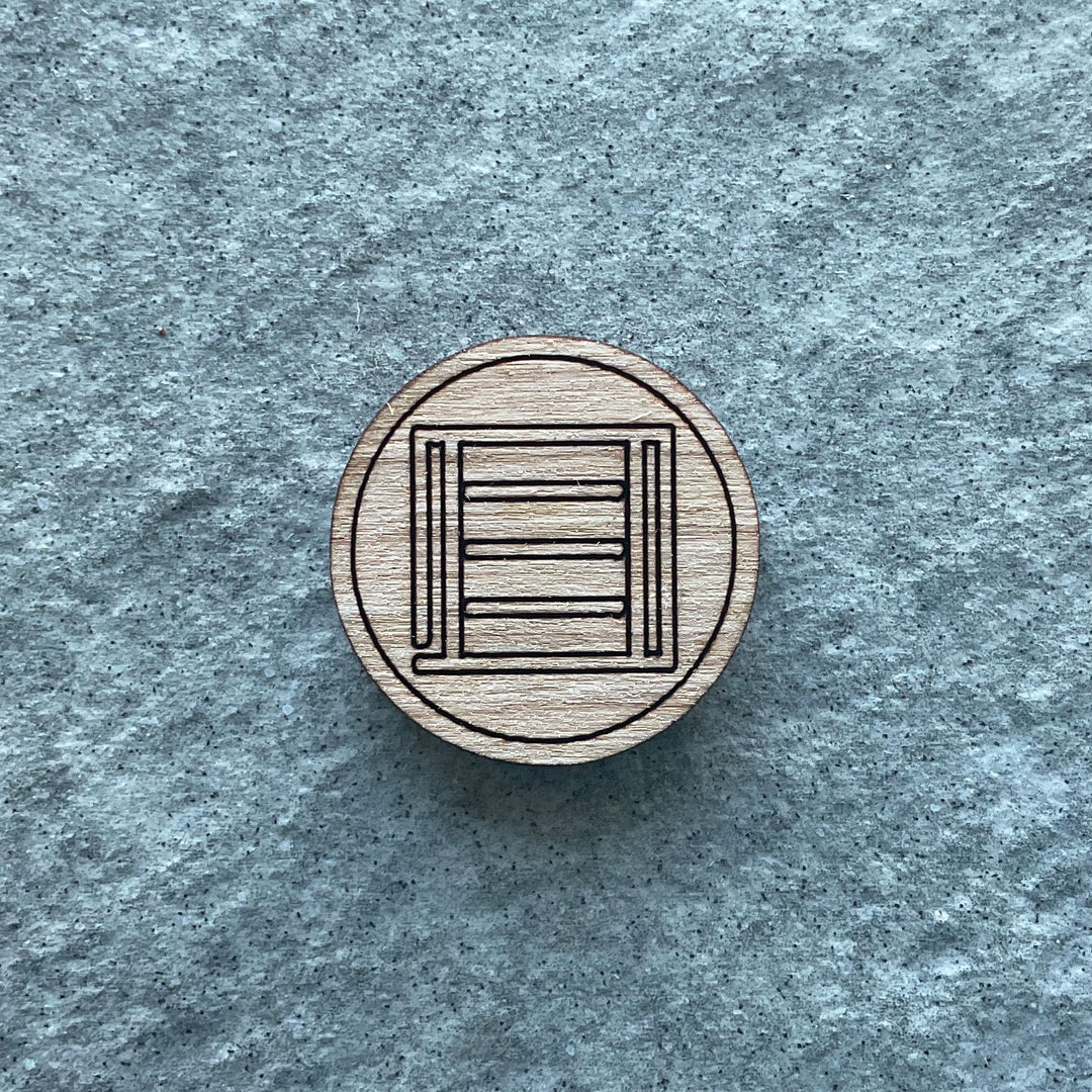 10x Box Crate Tokens 20mm Cherry Wood - Etsy