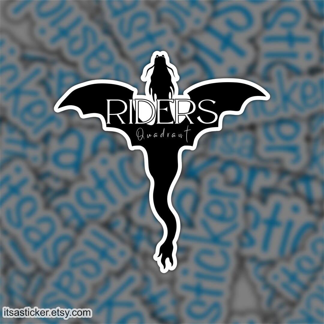 Riders Quadrant Dragon Rider Sticker Basgiath War College - Etsy