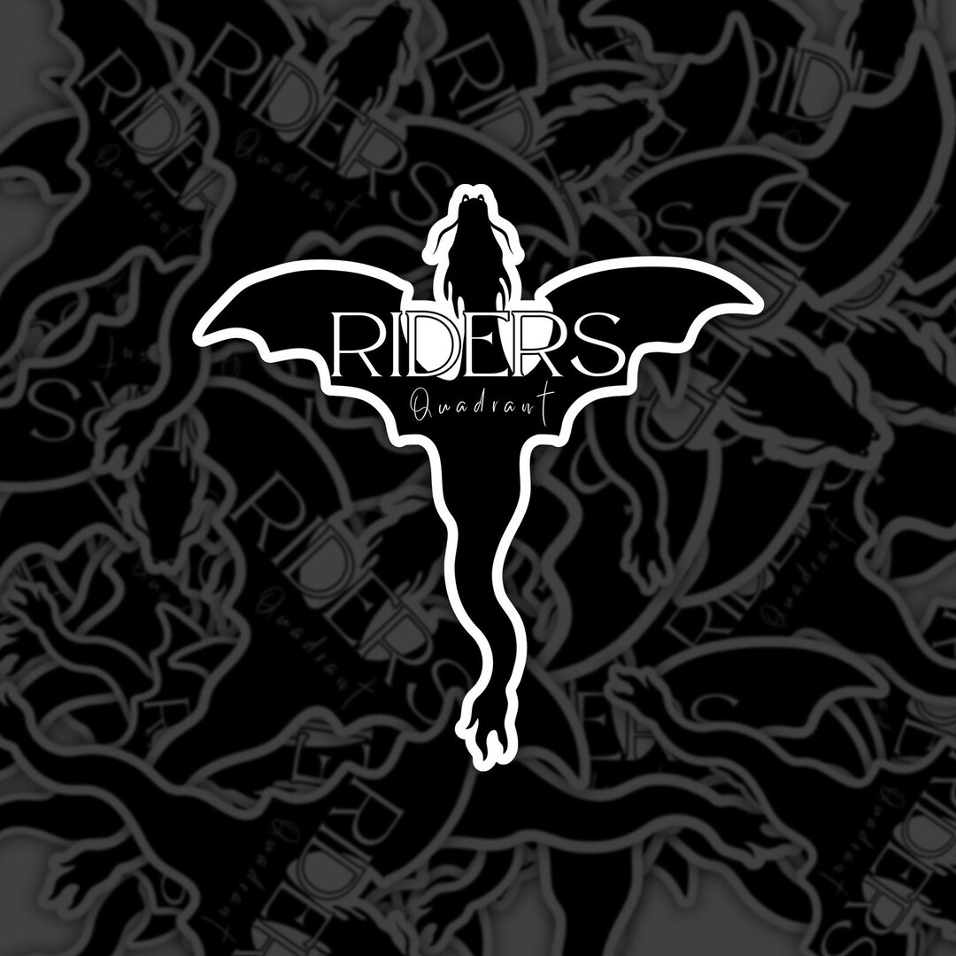 Riders Quadrant Dragon Rider Sticker | Basgiath War College Sticker ...
